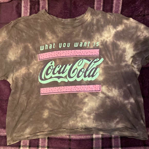 Coca Cola | Tops | Vintage Coca Cola Crop Top | Poshmark